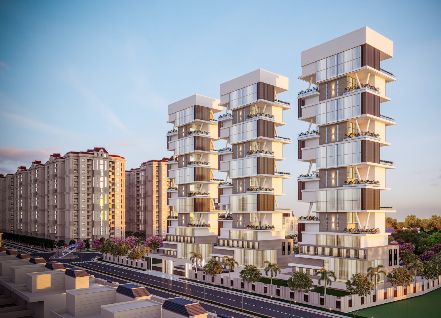 Floret Town By FB Group | V-Trims Design